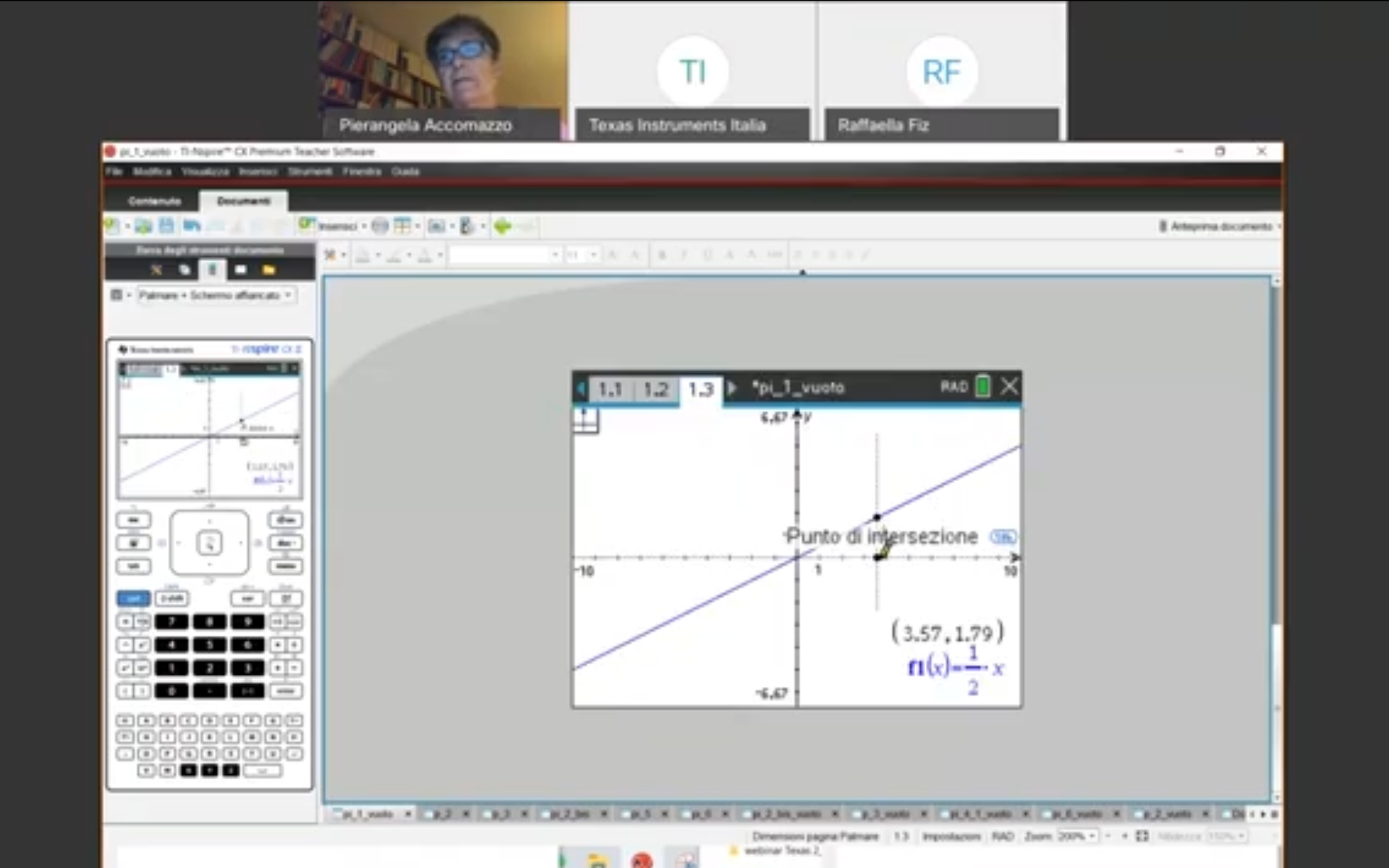 Grafici di funzioni e trasformazioni geometriche con la calcolatrice ...